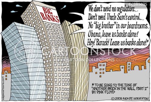 Bank Regulation Cartoons and Comics - funny pictures from CartoonStock