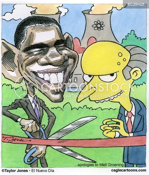 Obama Nuke Plan Cartoons and Comics - funny pictures from CartoonStock