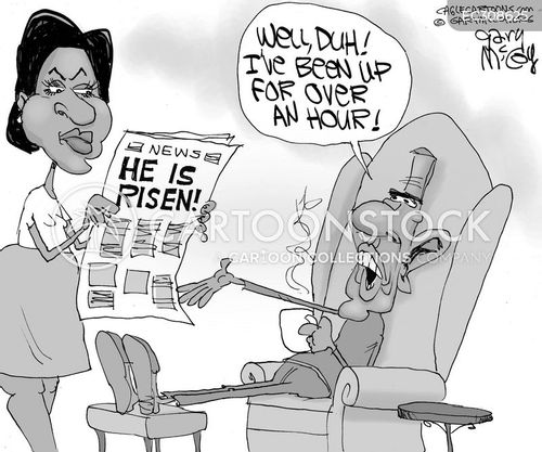 Christ Is Risen Cartoons and Comics - funny pictures from CartoonStock