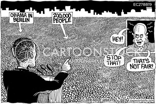 Barack Obama In Berlin Cartoons and Comics - funny pictures from ...
