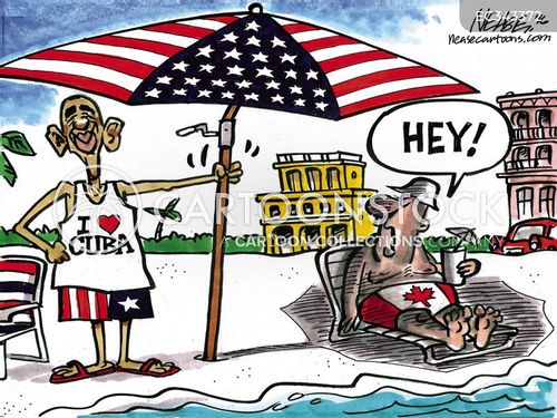 Obama-in-cuba Cartoons and Comics - funny pictures from CartoonStock