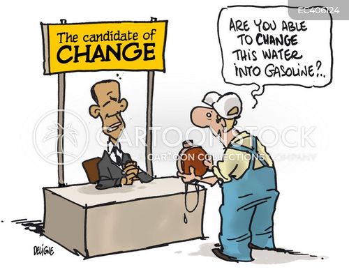 Miracle Of Change Cartoons and Comics - funny pictures from CartoonStock