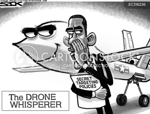 Drone Surveillance Cartoons and Comics - funny pictures from CartoonStock