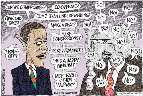 Atlanta Compromise Cartoons and Comics - funny pictures from CartoonStock