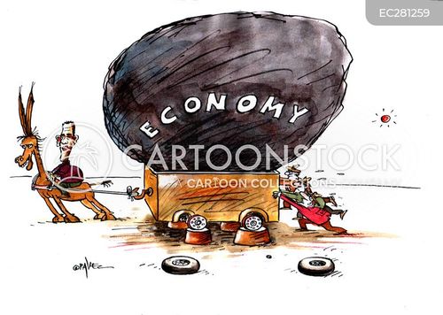 Word Economy Cartoons and Comics - funny pictures from CartoonStock