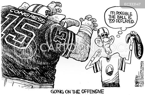 Football Rules Cartoons and Comics - funny pictures from CartoonStock