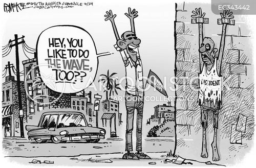 Diplomatic Gestures Cartoons and Comics - funny pictures from CartoonStock
