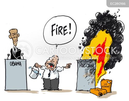 Heated Discussion Cartoons and Comics - funny pictures from CartoonStock