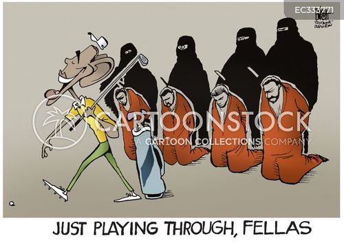 Obama And Isis Cartoons and Comics - funny pictures from CartoonStock