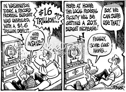 Federal Deficit Cartoons and Comics - funny pictures from CartoonStock