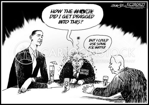 George Wallace Cartoons and Comics - funny pictures from CartoonStock
