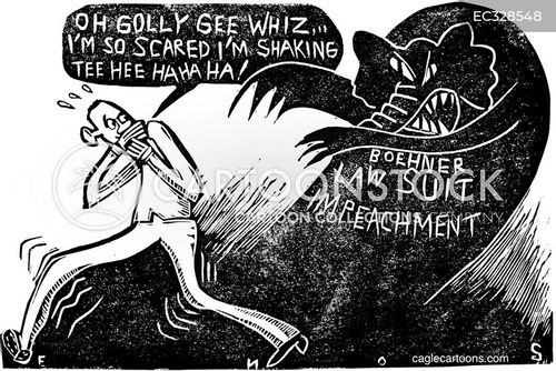 Scared Cartoons and Comics - funny pictures from CartoonStock