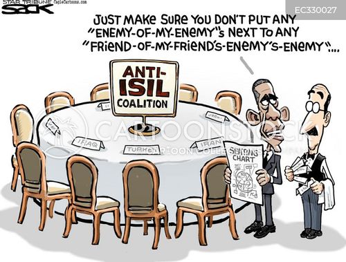 Enemy Scum Cartoons and Comics - funny pictures from CartoonStock