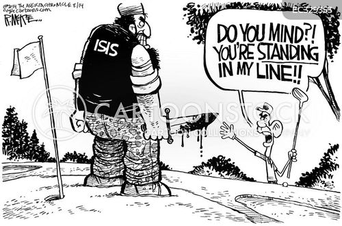 Isis Genocide Cartoons and Comics - funny pictures from CartoonStock