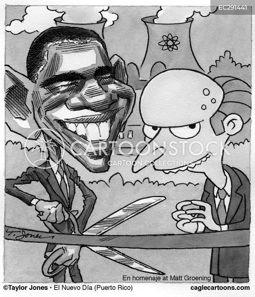 Mister Burns Cartoons and Comics - funny pictures from CartoonStock