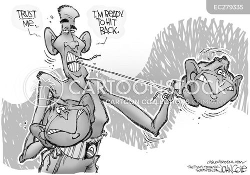 Negative Attack Cartoons and Comics - funny pictures from CartoonStock