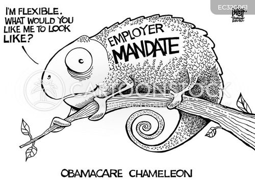 Employer Mandate Cartoons and Comics - funny pictures from CartoonStock