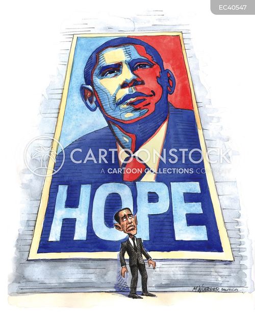Hope Poster Cartoons and Comics - funny pictures from CartoonStock