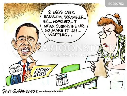 Obama Platform Cartoons and Comics - funny pictures from CartoonStock