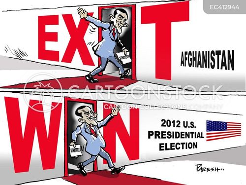 Presidential Exit Cartoons and Comics - funny pictures from CartoonStock