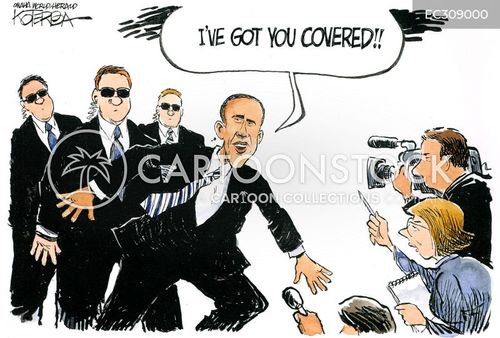 Secret Service Agent Cartoons and Comics - funny pictures from CartoonStock