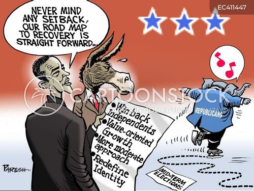 Political Setback Cartoons and Comics - funny pictures from CartoonStock