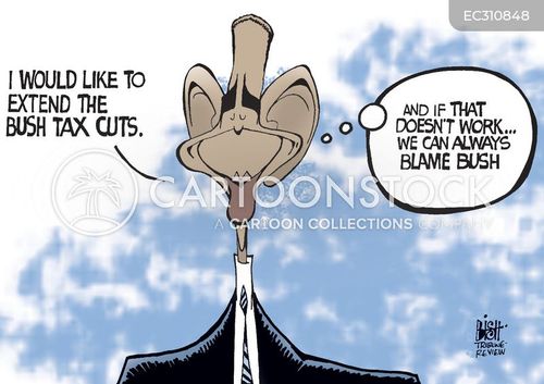 Obama Tax Cut Cartoons and Comics - funny pictures from CartoonStock