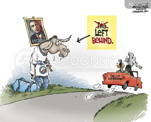 Left Behind Cartoons and Comics - funny pictures from CartoonStock