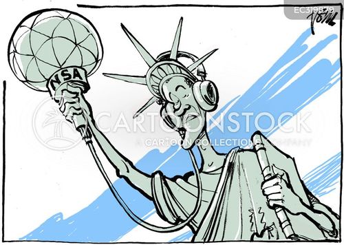 Obama And Nsa Cartoons and Comics - funny pictures from CartoonStock