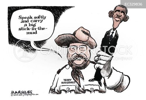 Speaking Softly Cartoons and Comics - funny pictures from CartoonStock