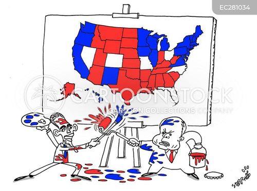 Political Matchup Cartoons and Comics - funny pictures from CartoonStock