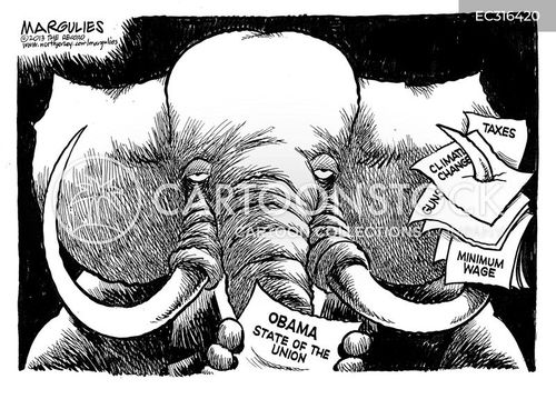 Partisan Gridlock Cartoons and Comics - funny pictures from CartoonStock