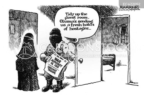 Obama War Authority Cartoons and Comics - funny pictures from CartoonStock