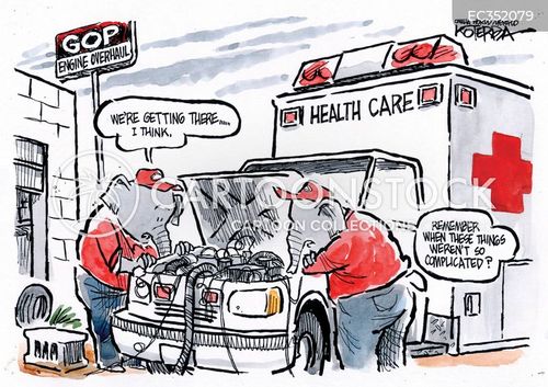 Healthcare Revamp Cartoons and Comics - funny pictures from CartoonStock