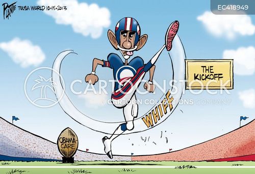 Kickoff Cartoons and Comics - funny pictures from CartoonStock