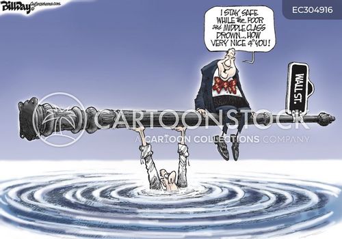 Sinking Together Cartoons and Comics - funny pictures from CartoonStock