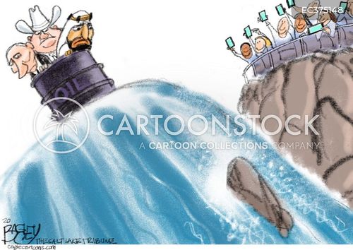 100 Oil Barrel Cartoons and Comics - funny pictures from CartoonStock