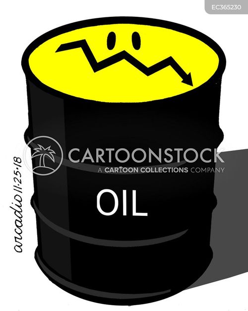 Oil Plummets Cartoons and Comics - funny pictures from CartoonStock