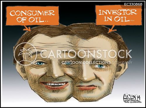 Oil Market Analysis Cartoons and Comics - funny pictures from CartoonStock