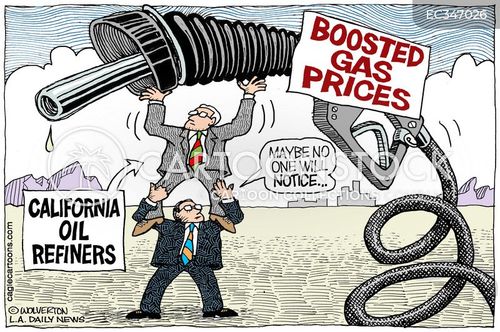 Cost Of Oil Cartoons and Comics - funny pictures from CartoonStock