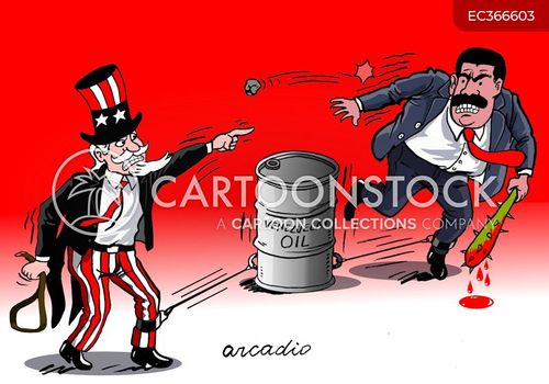 Trump Venezuela Cartoons and Comics - funny pictures from CartoonStock