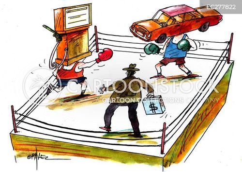 Oil Cartoons and Comics - funny pictures from CartoonStock