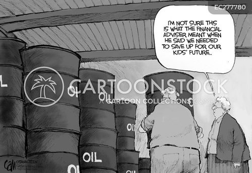 Oil Futures Cartoons and Comics - funny pictures from CartoonStock