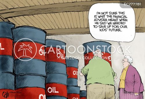 Oil Futures Cartoons and Comics - funny pictures from CartoonStock
