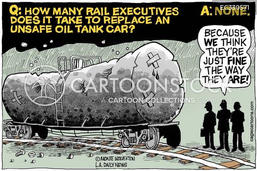 Rail Cars Cartoons and Comics - funny pictures from CartoonStock