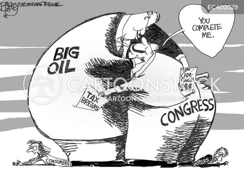 Windfall Profit Cartoons and Comics - funny pictures from CartoonStock