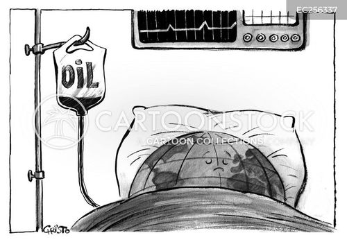 Oil Dependency Cartoons and Comics - funny pictures from CartoonStock