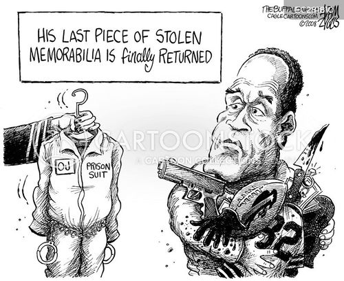 Convict Nfl Cartoons and Comics - funny pictures from CartoonStock