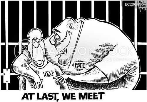 O.j. Simpson Trial Cartoons and Comics - funny pictures from CartoonStock