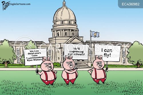Tulsa Public Schools Cartoons and Comics - funny pictures from CartoonStock